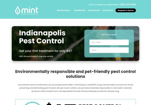 Mint Pest Control Reviews 2025 | Trustindex.io - Trustindex.io