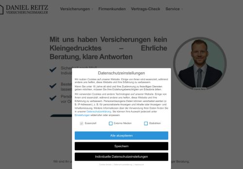 Daniel Reitz Versicherungsmakler Anmeldelser 2024 | Trustindex.io