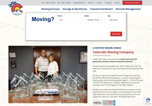 Golden Van Lines, Inc. - Atlas Van Lines Reviews 2025 | Trustindex.io