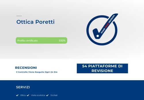 Ottica Poretti Reviews 2025 | Trustindex.io