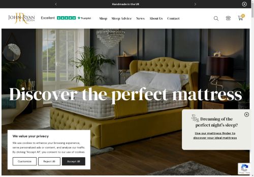 Mattress website store