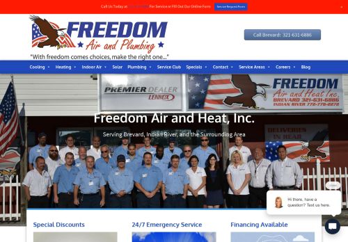 Freedom Air and Plumbing Reviews 2025 | Trustindex.io