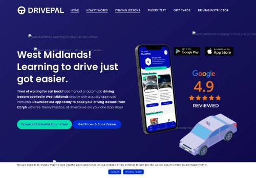 Drivepal Driving Lessons West Midlands Reviews 2025 Trustindex Io