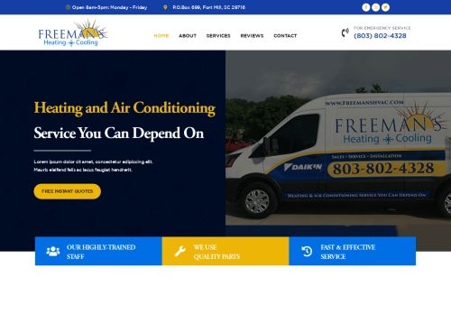 Freemans Heating & Cooling Reviews 2025 | Trustindex.io