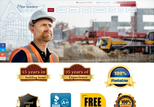 Miller Builders | Custom Home Builder, Building Service, Contractor in ...