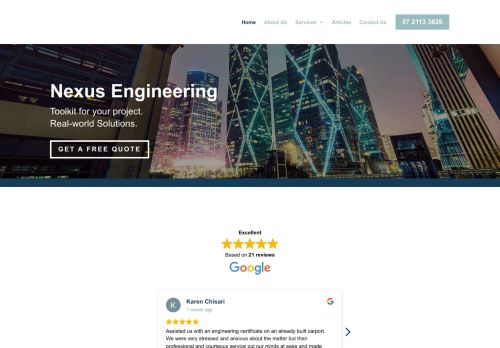 Nexus Engineering Reviews 2025 | Trustindex.io - Trustindex.io